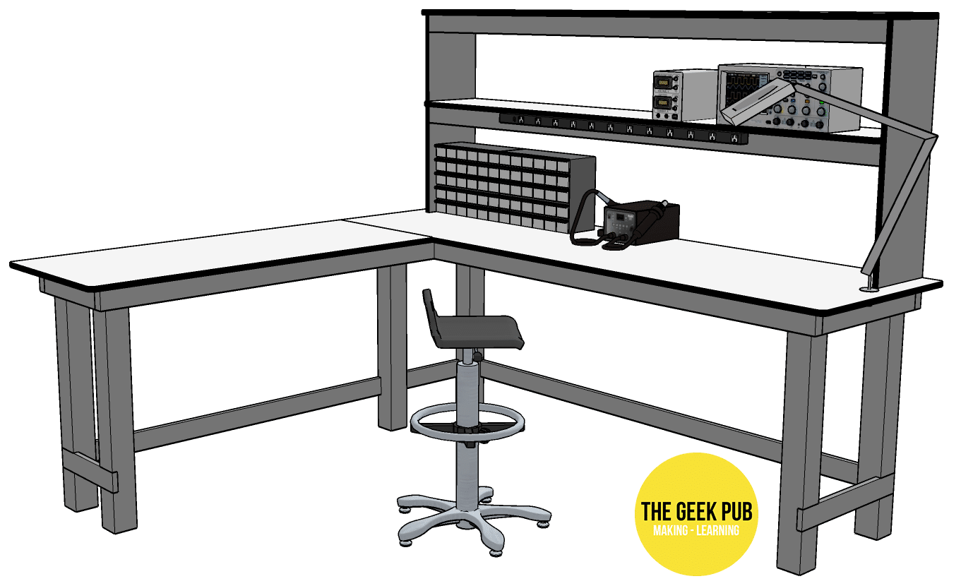 Build The Ultimate Electronics Workbench The Geek Pub