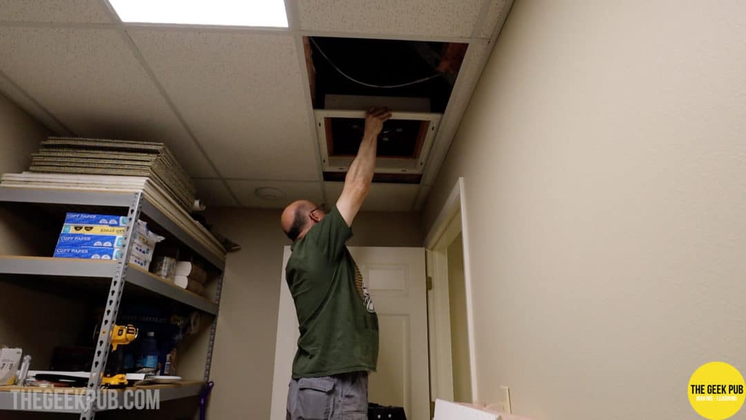 Venting the Server Room - The Geek Pub