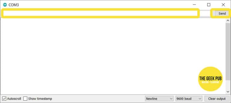 Arduino Serial Monitor Basics The Geek Pub