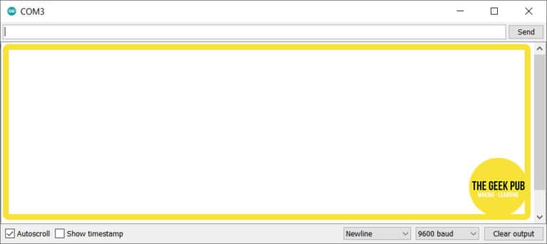 Arduino Serial Monitor Basics The Geek Pub