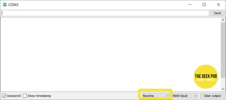 Arduino Serial Monitor Basics The Geek Pub