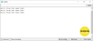 Arduino Serial Monitor Basics - The Geek Pub