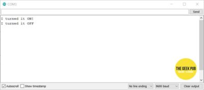 Arduino Serial Monitor Basics - The Geek Pub