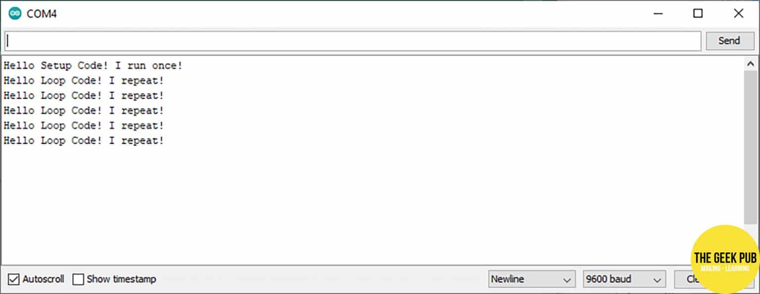 Arduino Basics Code Structure The Geek Pub