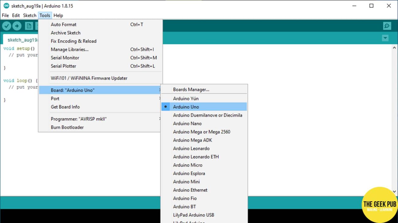 Arduino Basics: Hello World! - The Geek Pub