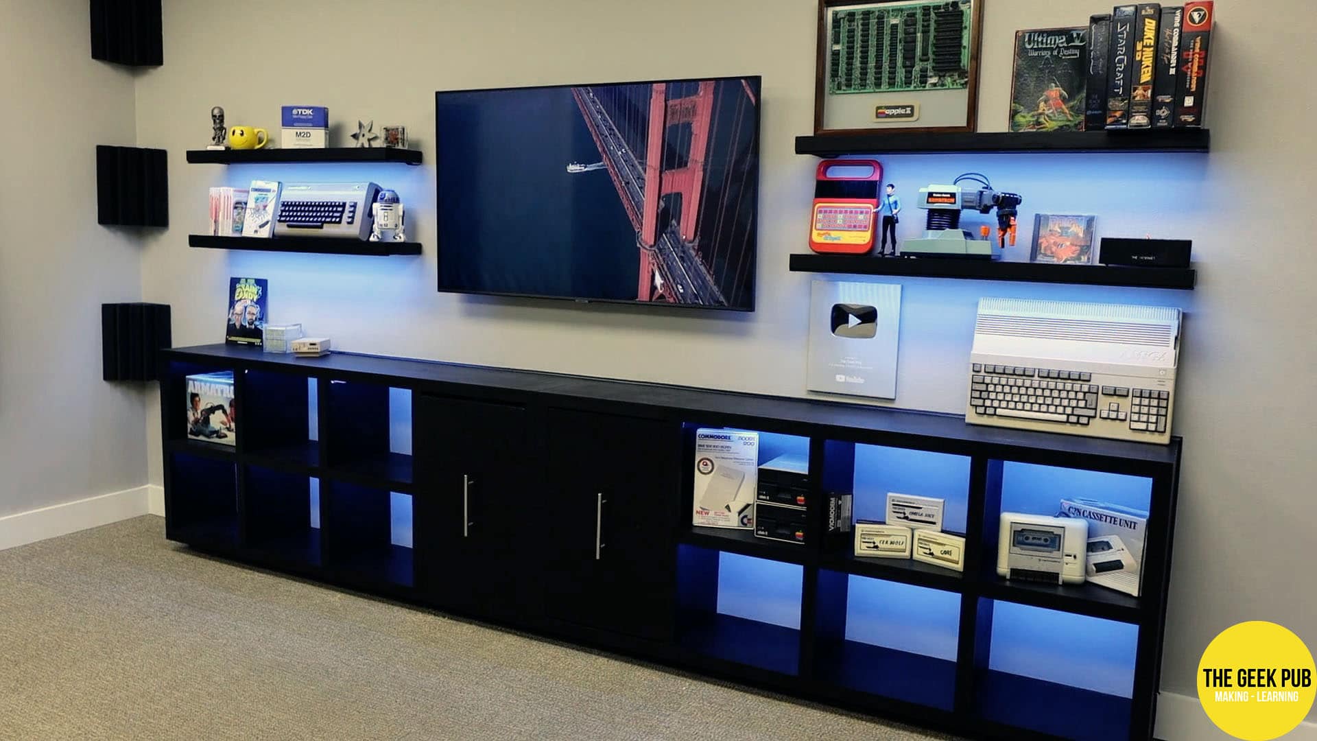 Building a YouTube Studio Set - The Geek Pub