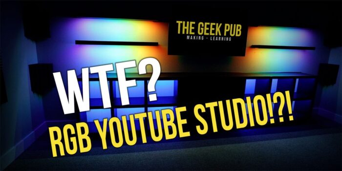 Building a YouTube Studio Set - The Geek Pub