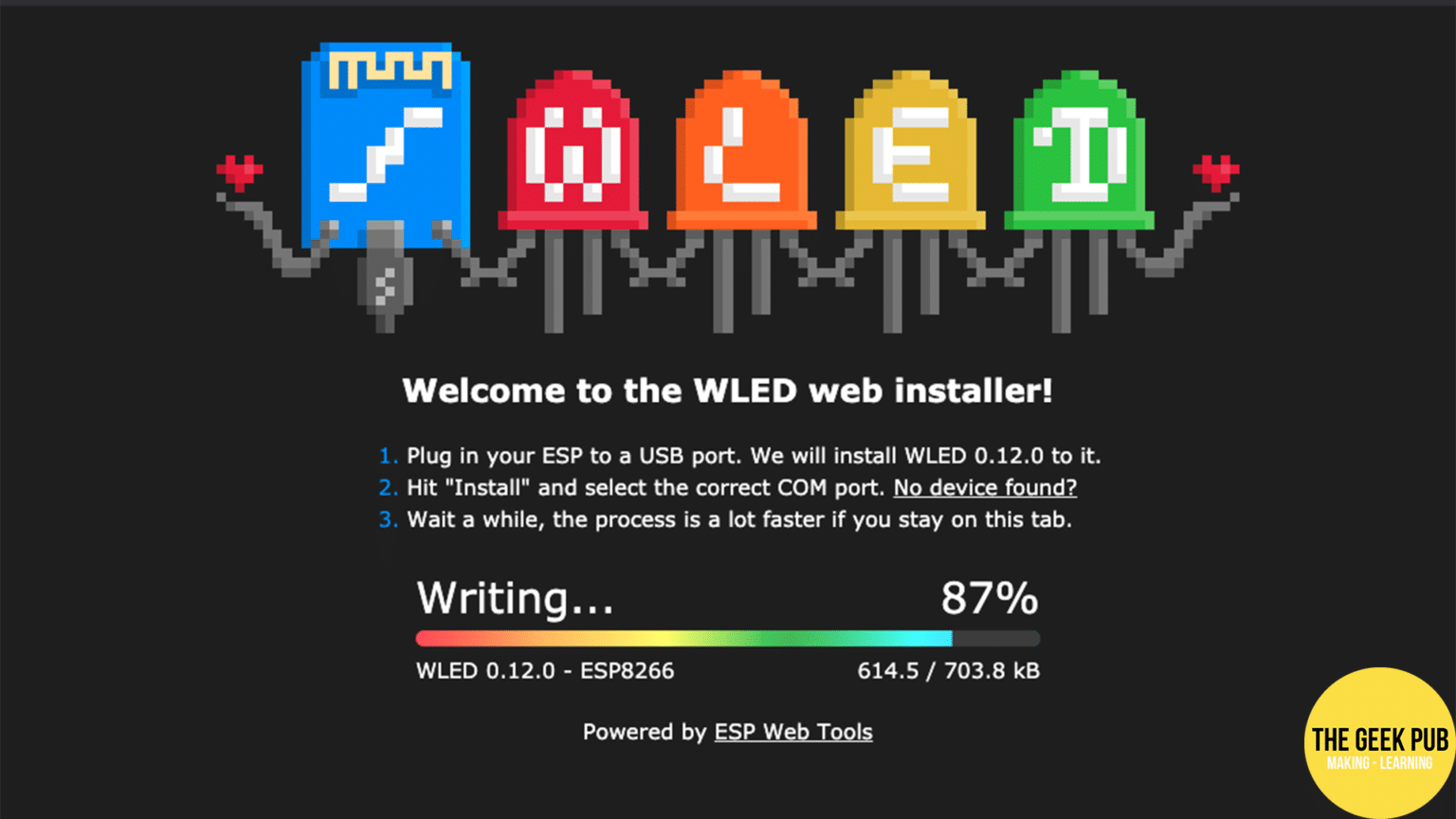 WLED: How to setup and configure WLED - The Geek Pub