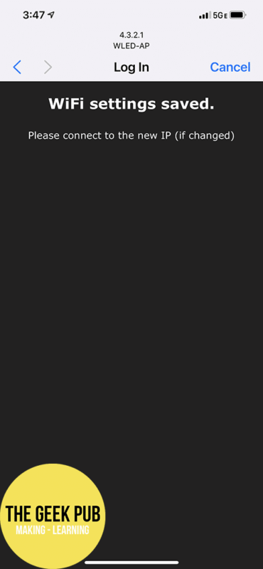 WLED: How to setup and configure WLED - The Geek Pub