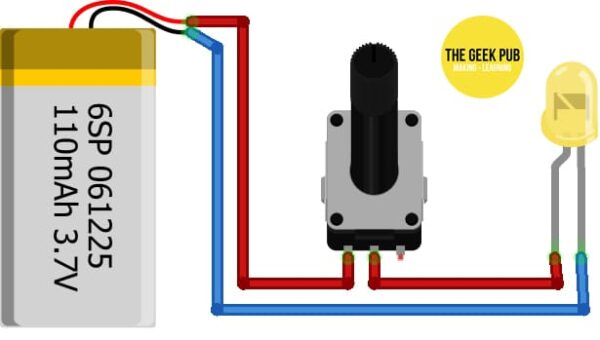 How To Fade An Led With A Potentiometer Arduino The Geek Pub