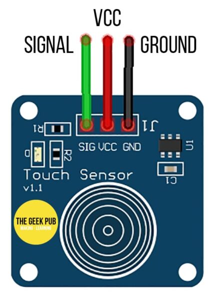 Arduino Touch Sensor Tutorial - The Geek Pub