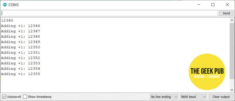 Convert a String to an Integer - Arduino - The Geek Pub