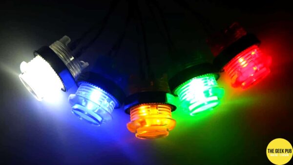 Red Arcade Button LED Backlit (24mm Start/Select) - The Geek Pub