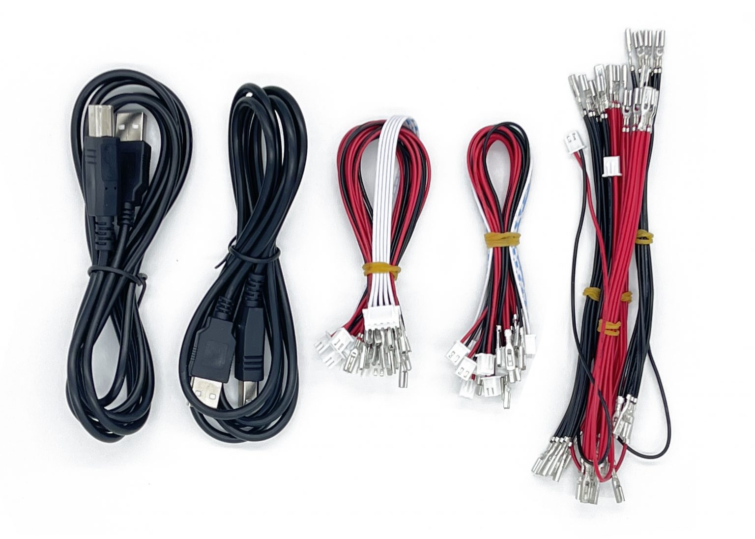 Arcade Control Kit 2-Player LED Blue/Red - The Geek Pub