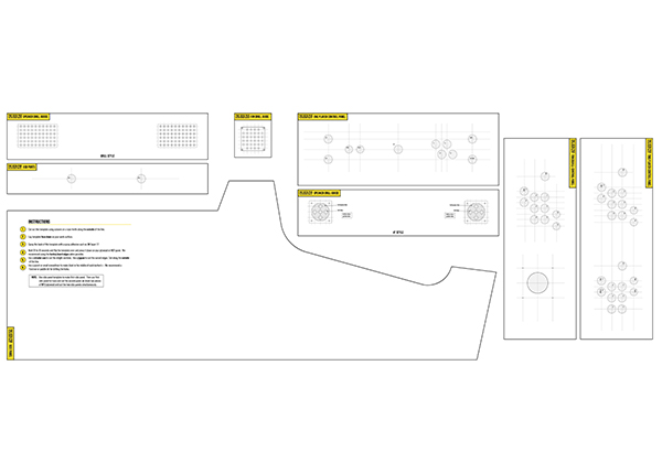 Full-Size Arcade Printed Templates Classic Side Panels - The Geek Pub