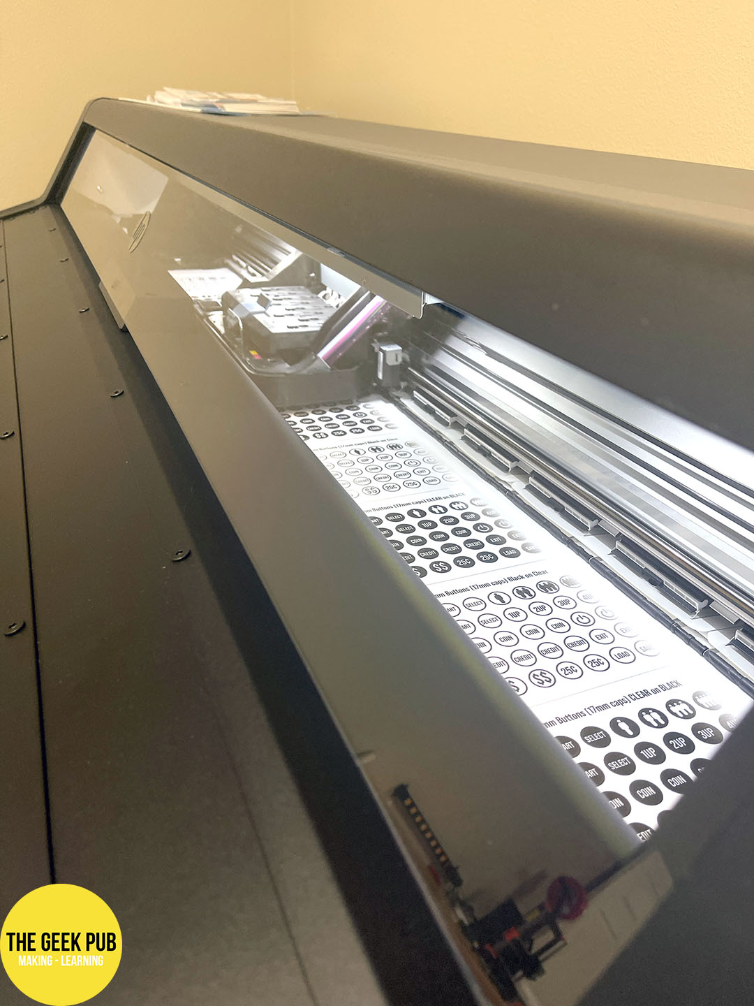 Arcade Button Labels - The Geek Pub