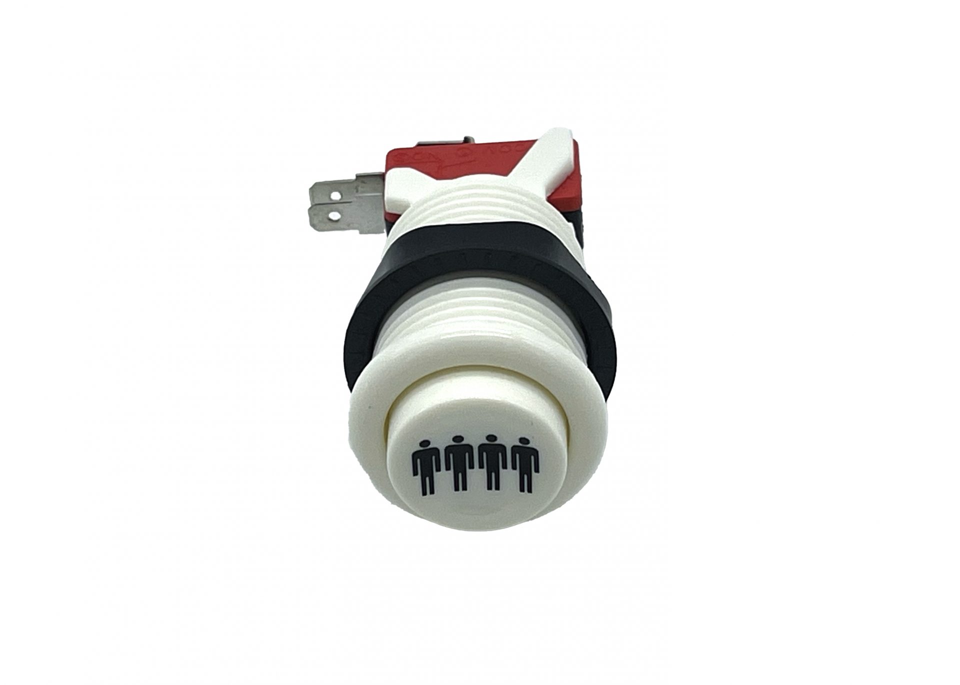 Die-Cut Arcade Button Labels (Clear) - The Geek Pub