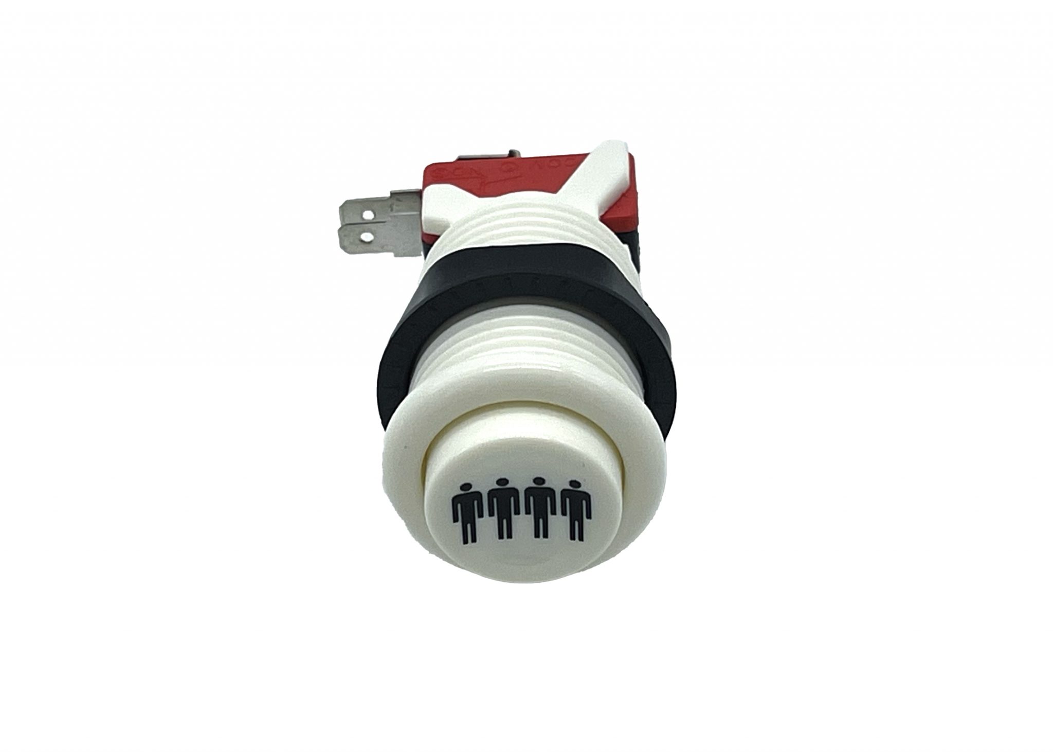 Die-Cut Arcade Button Labels (Clear) - The Geek Pub