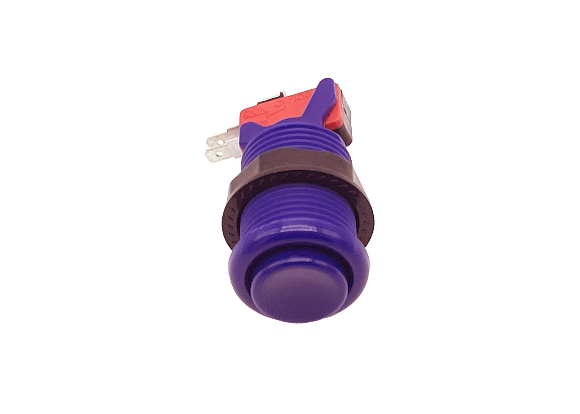 Purple American Arcade Button 30mm - The Geek Pub
