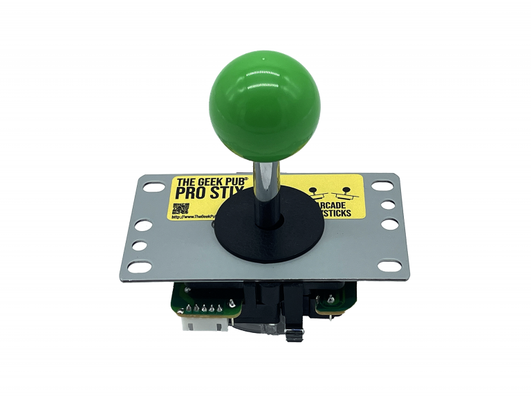 Arcade Control Kit 2-Player LED Yellow/Green - The Geek Pub