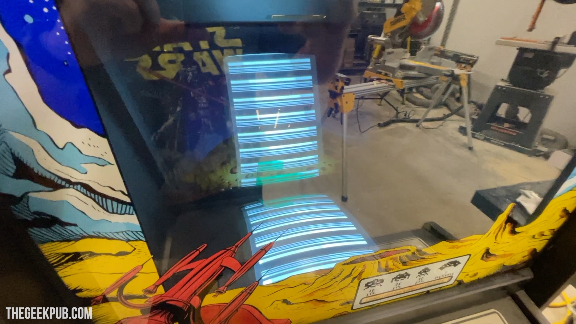 Space Invaders Arcade Repair - The Geek Pub