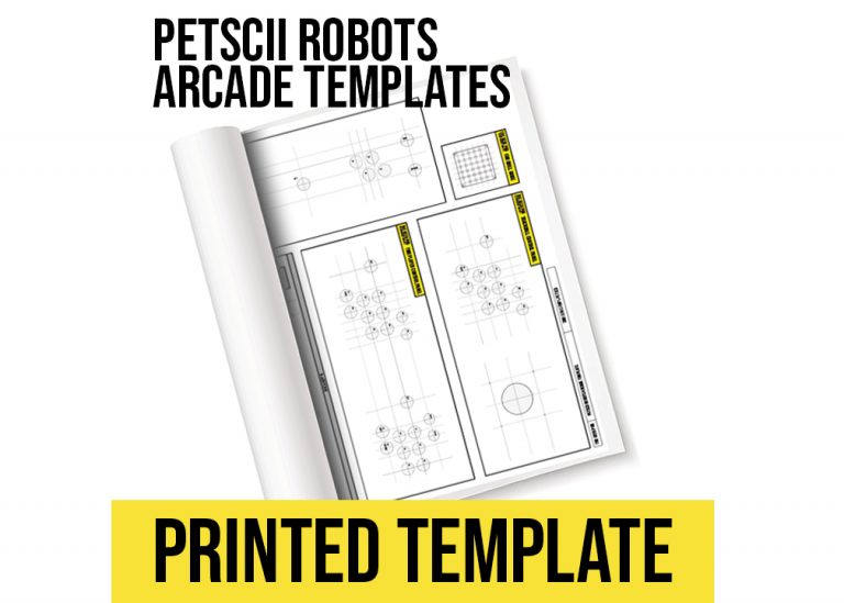 Full-Size Arcade Printed Templates Classic Side Panels - The Geek Pub