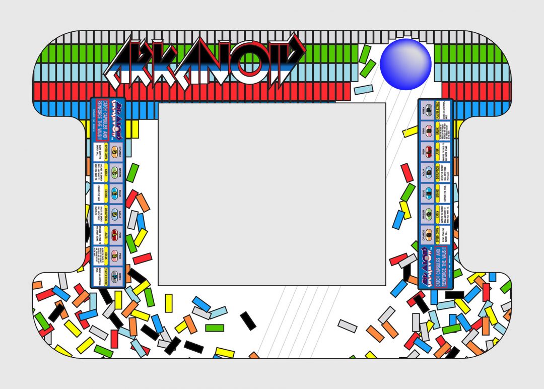 Pac-Man Cocktail Table Underlayment (Reproduction) - The Geek Pub