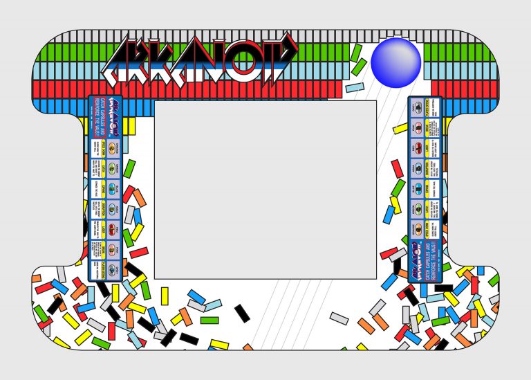 Pac-Man Cocktail Table Underlayment (Reproduction) - The Geek Pub