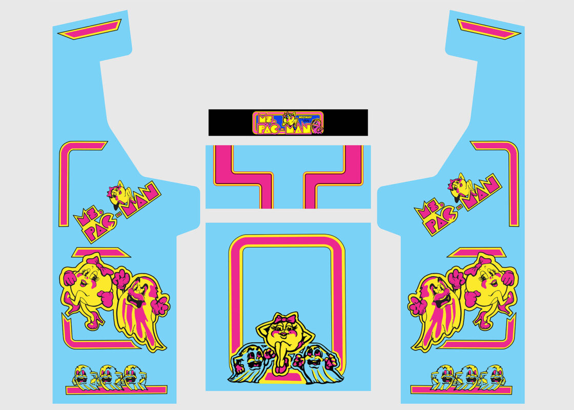 Die-Cut Arcade Button Labels (Clear) - The Geek Pub