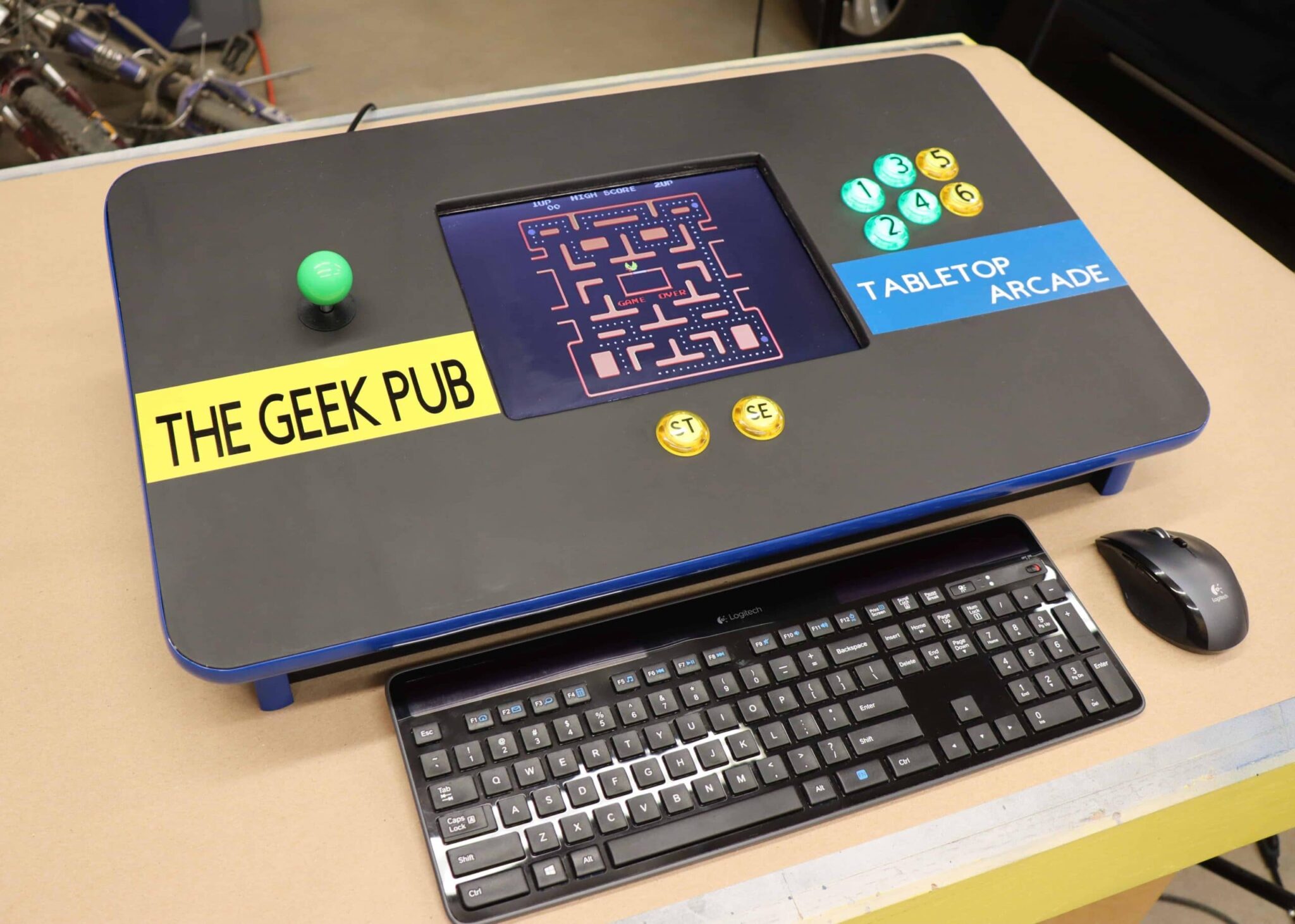 Wall Mount Arcade Cabinet Plans - The Geek Pub